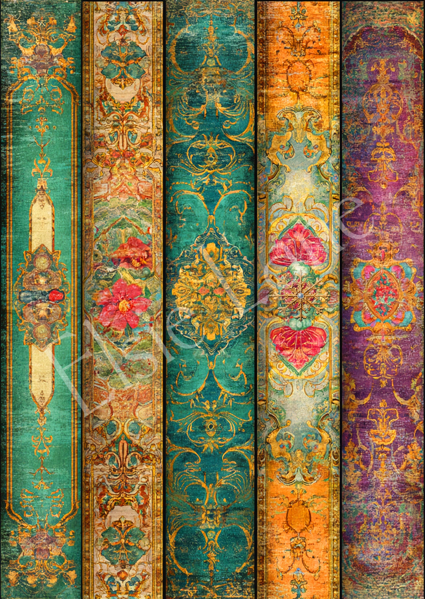 Bohemian Bazaar - Elsie Lane Decoupage Paper – Elsie Lane Art Garage